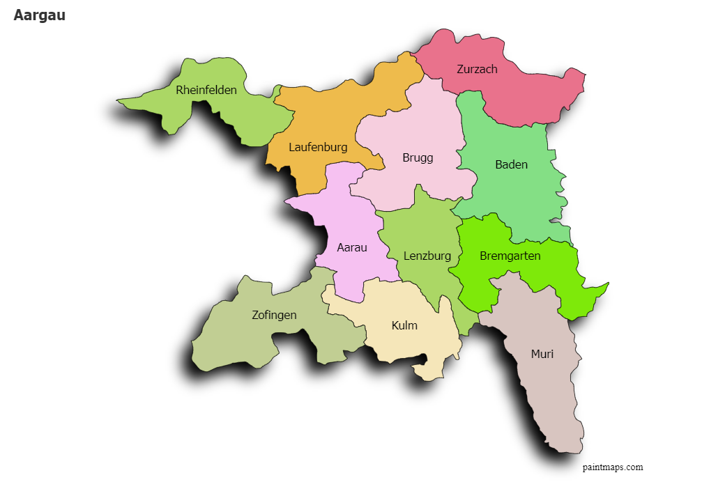 Create Custom Aargau Map Chart with Online, Free Map Maker. Create Custom Aargau Map Chart with Online, Free Map Maker.