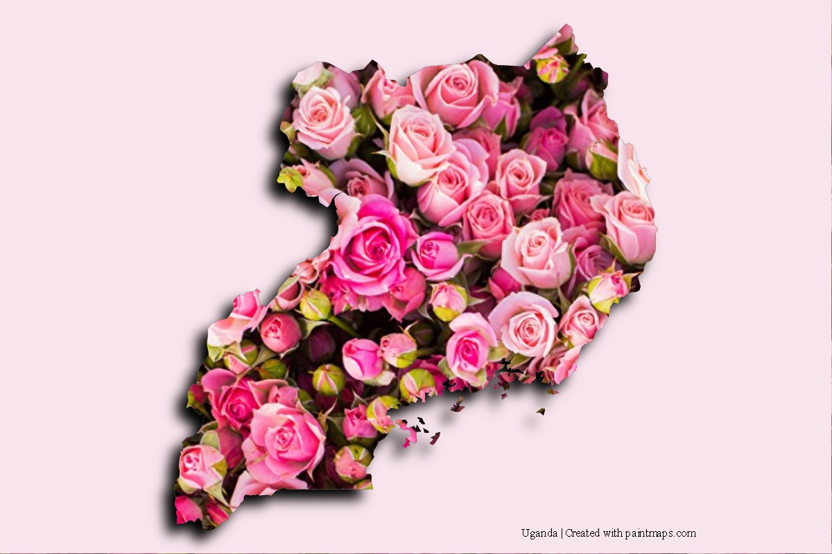 Uganda Photo Map Maker