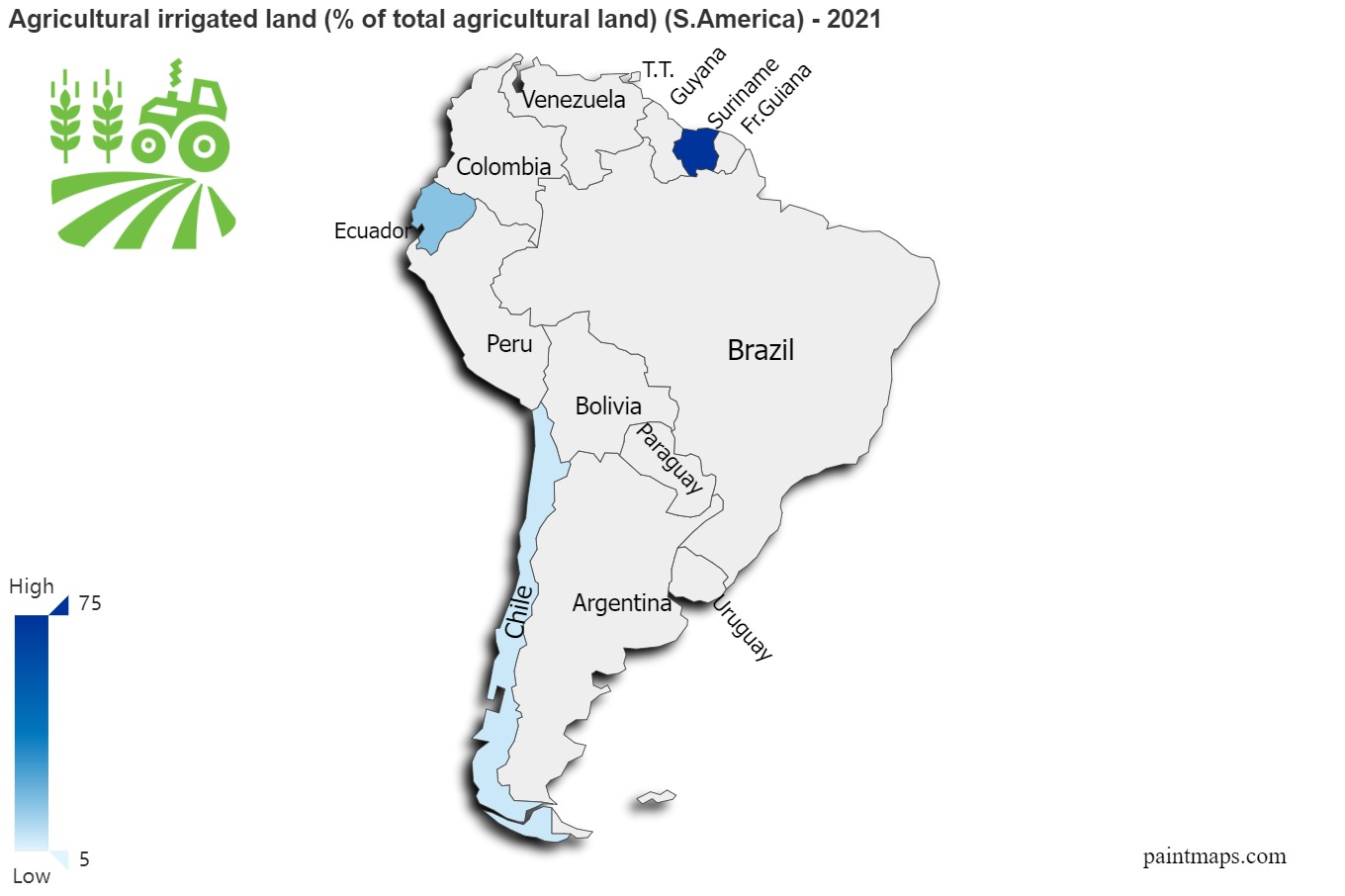 Agricultural Irrigated Land Percentage Of Total Agricultural Land On S agricultural-irrigated-land-percentage-of-total-agricultural-land-on-s